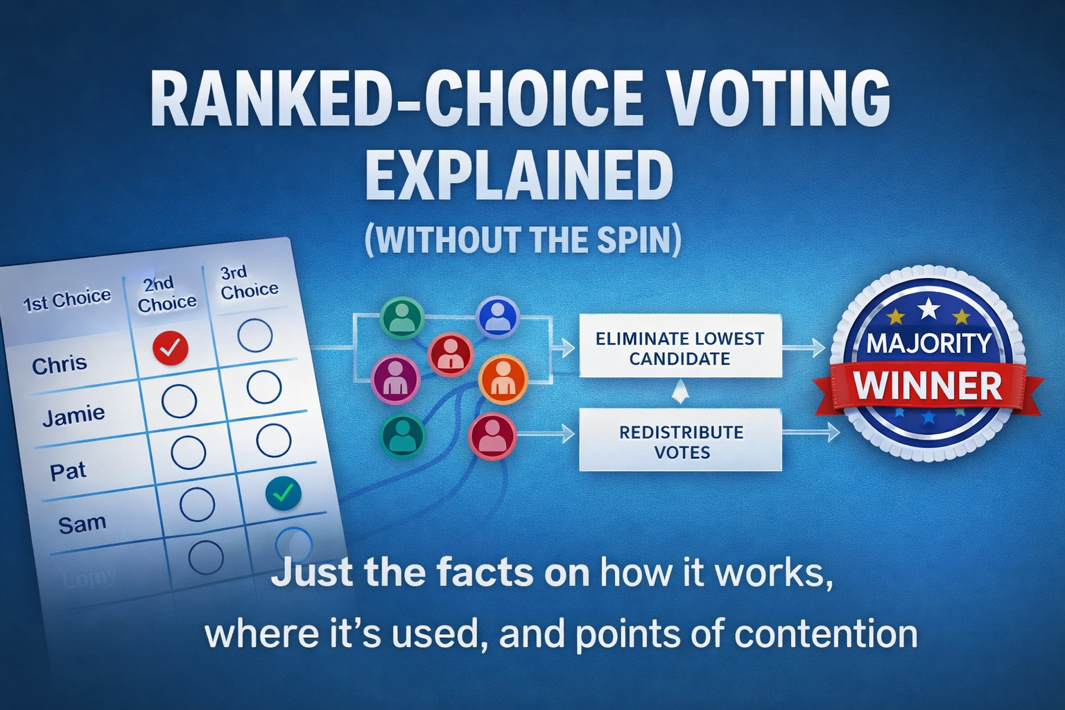 Ranked-Choice Voting Explained (Without the Spin) – Election Desk