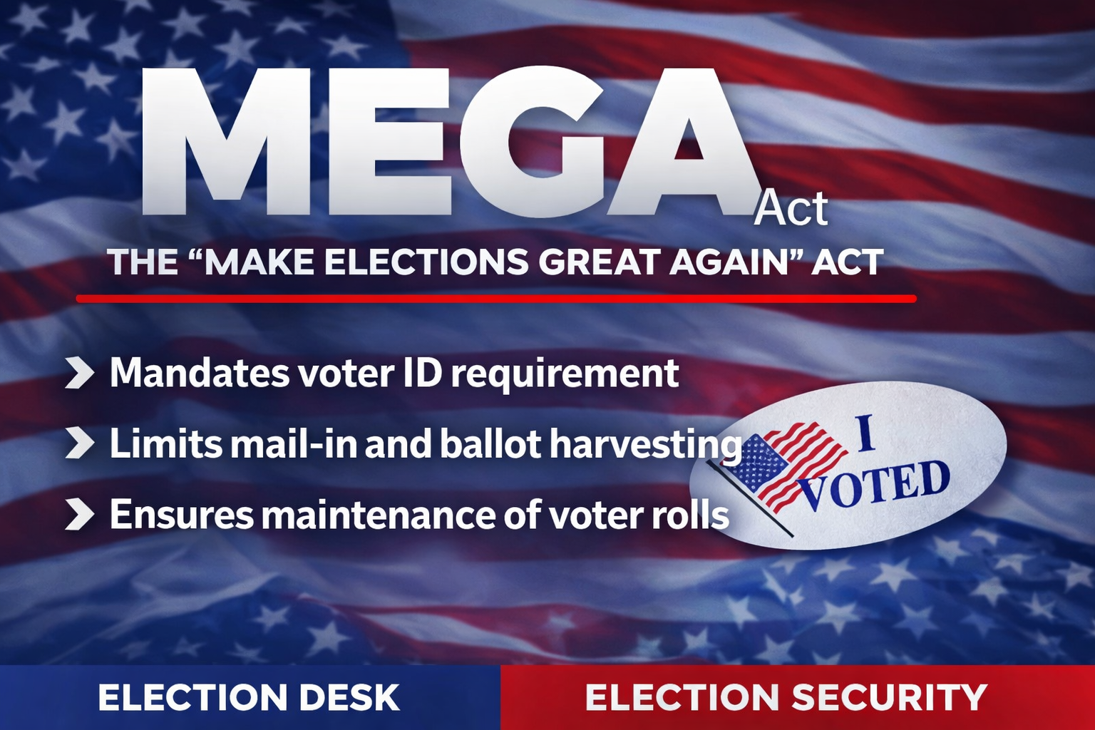 Republicans Unveil ‘Make Elections Great Again’ Act: What It Would Do ...